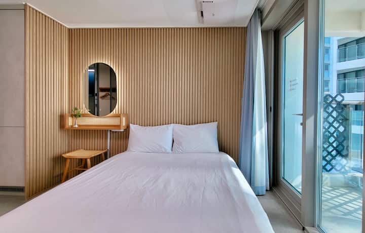 [Hyoi Stay The Gwangan] #02시그니처하프오션뷰 #전객실테라스 #요트할인 - 釜山