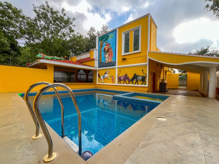 Villa Devi 3bhk Swimming Pool - 폰디체리