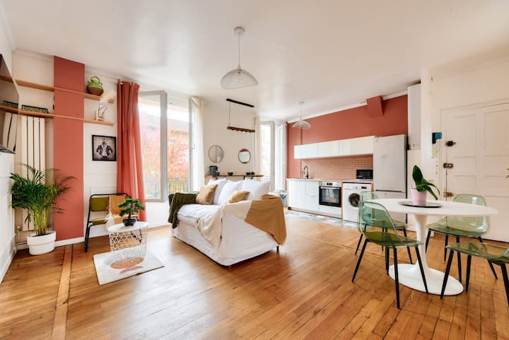 Magnifique Appartement Parisien 40m2-5 Min Métro - Clichy