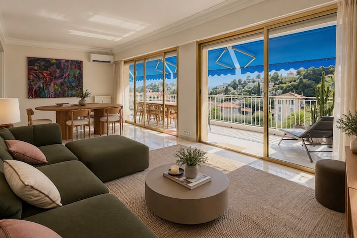Elegant 3br 3ba, W/ Pool In Villefranche-sur-mer - 니스