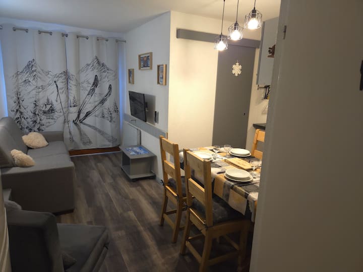 Le Charmant - Coeur Plagne Soleil  T2, 4 Pers Wifi - La Plagne