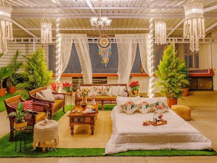 White Feather Cosmos, Luxury Penthouse Scenic View - Goa