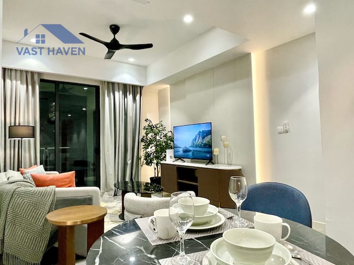 The Ooak 1br Suite W/ Balcony, B-tub & Netflix - Kuala Lumpur