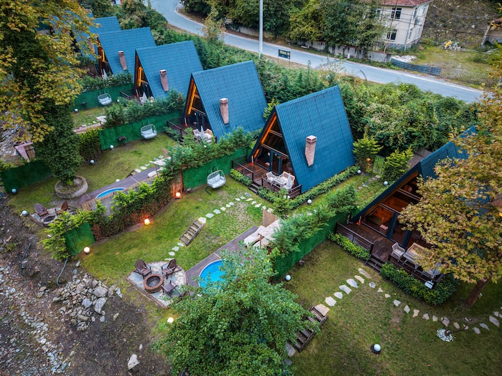 Müstakil Isıtmalı Havuzlu Bungalove 3 - Sapanca