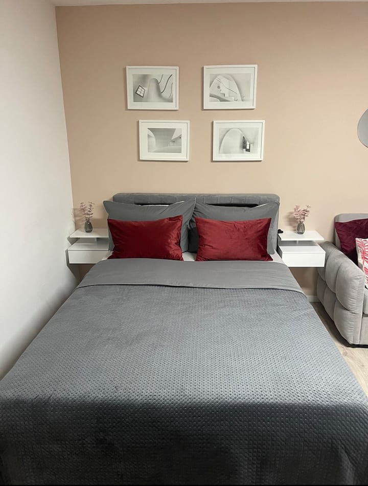 Ferienwohnung Mit Balkon - 아우크스부르크