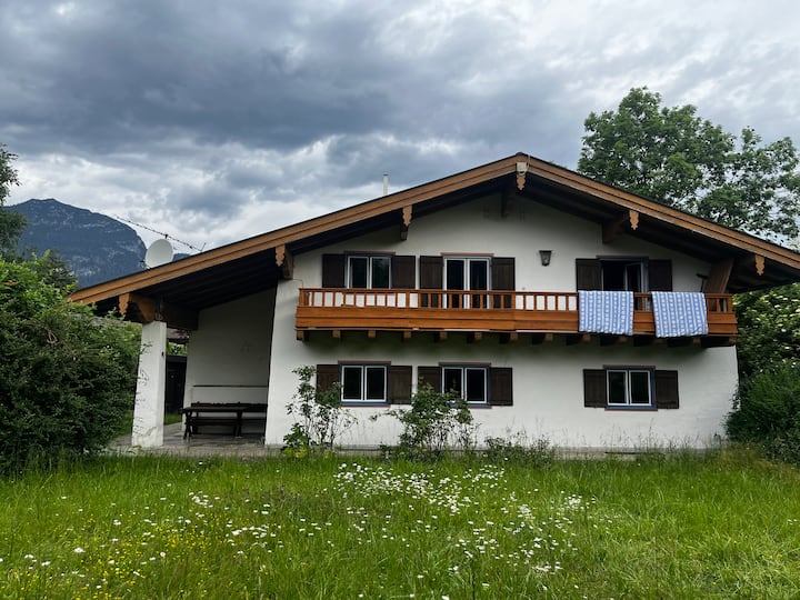 Ruhige 67 Qm: Kamin, Garten, Büro Mit Schlafsofa - Grainau