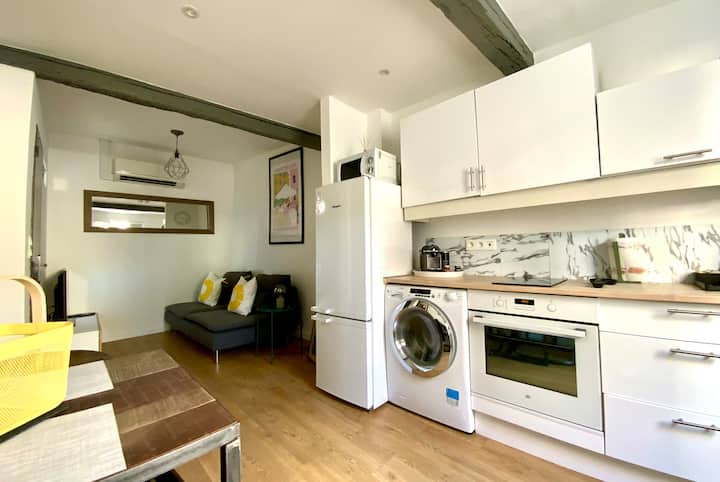 Le Cosy - Centre Ville Climatisé Avec Une Chambre - Montpellier