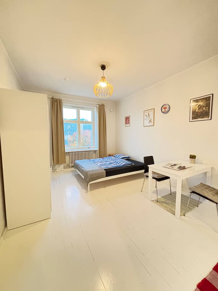 Bright Top-floor Studio In Helsinki Center - 