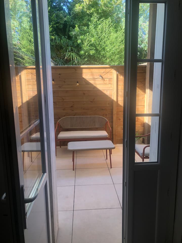 Studio +Terrasse à 100 M De La Plage - Royan