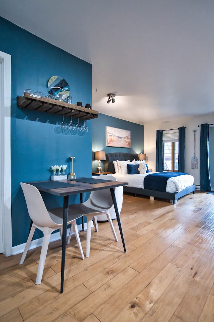Orford-magog, Loft Tout éQuipé -Spa-terrasse - Orford, QC