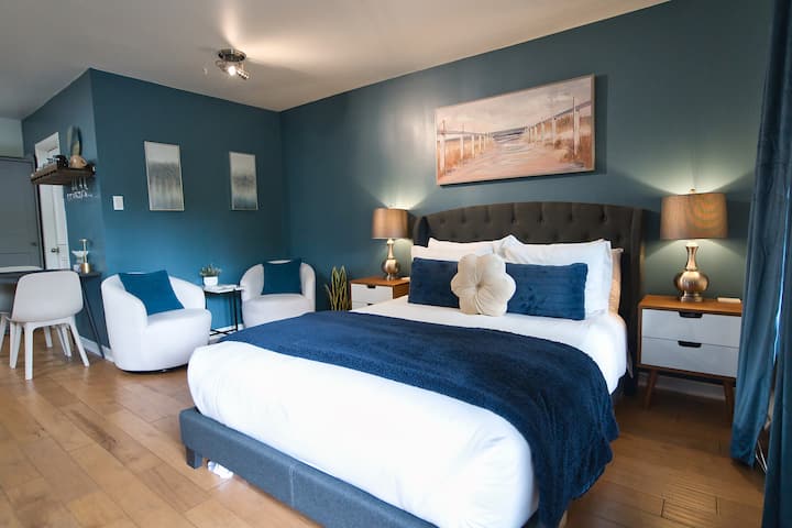 Orford-magog, Loft Tout éQuipé Avec Terrasse & Spa - オルフォール