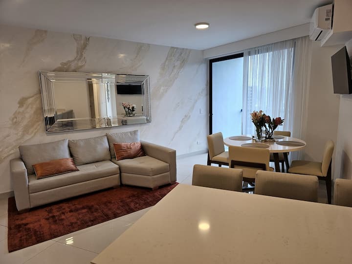 Penthouse In Downtown, 18th Floor W/ Ac - San José