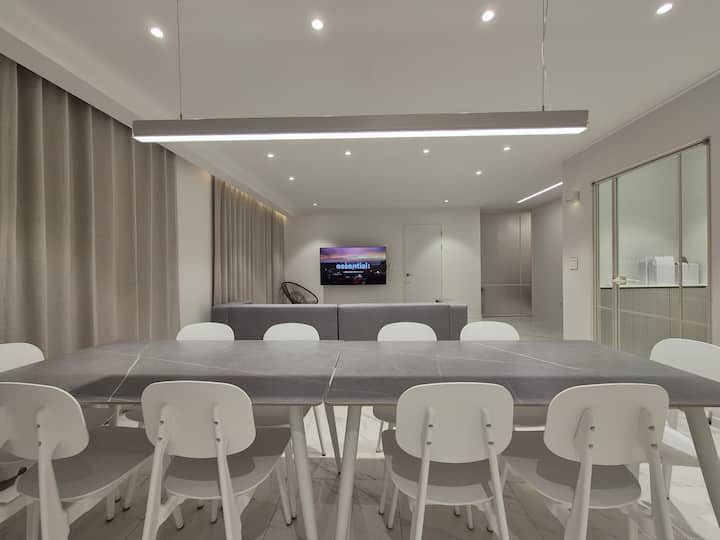 [New] 해운대 펜트하우스 C02 (시티뷰/대형객실/실내온수욕조/프라이빗바베큐/수영장) - Busan