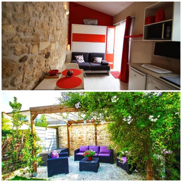 Studio Avec Jardin – Calme & Confort, Proche Cure - Rochefort, France