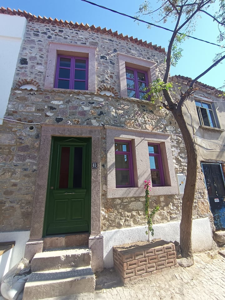 Tarihi Restore Edilmiş Rum Evi - Cunda Adası