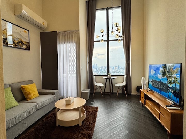 1br Duplex Condo Bts Onnut Sukhumvit For Long Stay - Thailand