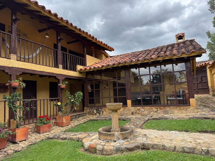 Hermosa Y Espaciosa Casa A 5 Minutos Del Centro - Villa de Leyva