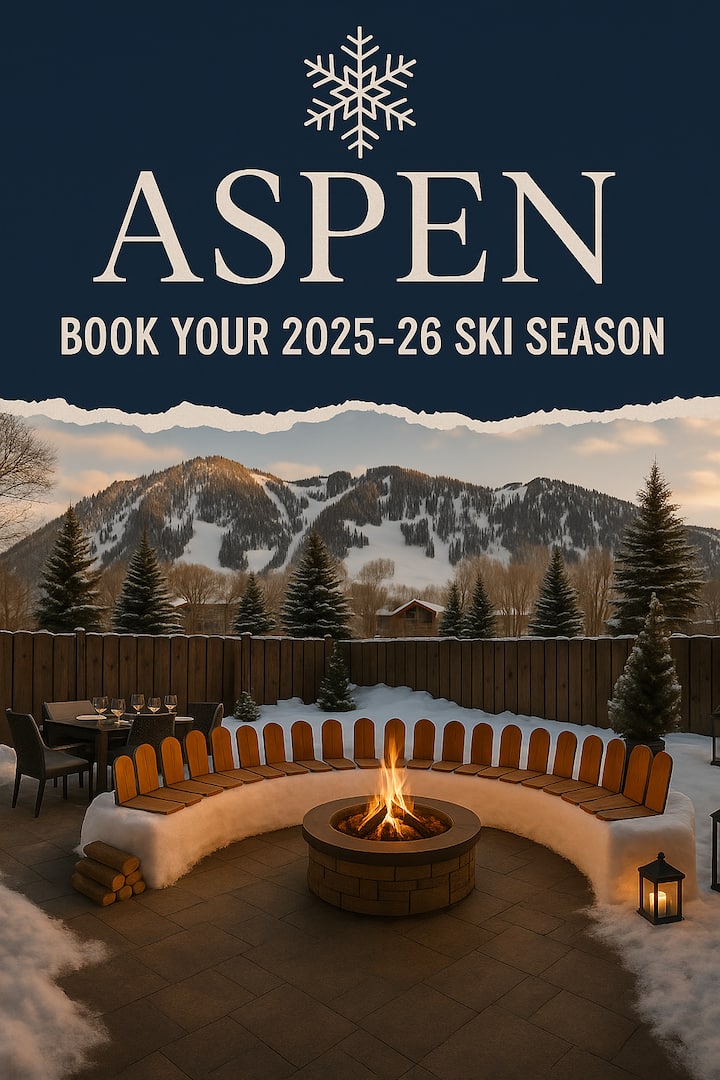Aspen Downtown Luxury W/ Mountain Views & Fire Pit - Aspen, CO