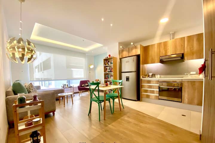 Suite Sofisticada Y Bien Ubicada, La Carolina - Quito