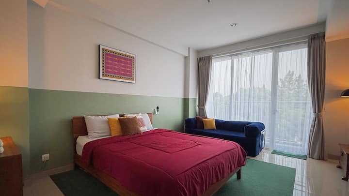 Stylish Studio At Dago Suites Apartment Bandung - Bandung