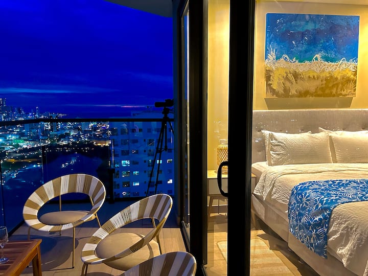 Apartamento Lujoso Con Vista Panoramica P27 - Cartagena das Índias