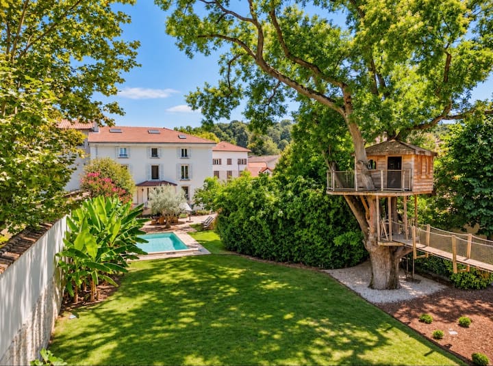 Magnifique Villa  Piscine  Bord De Saône Cabane - Ain