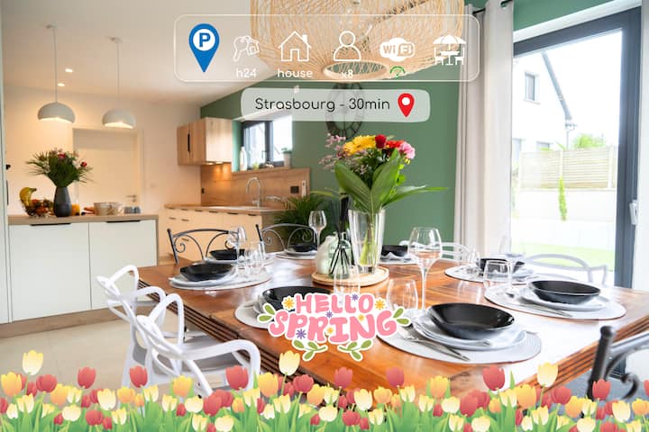 Maison Complète - À Deux Pas De Strasbourg - Marlenheim