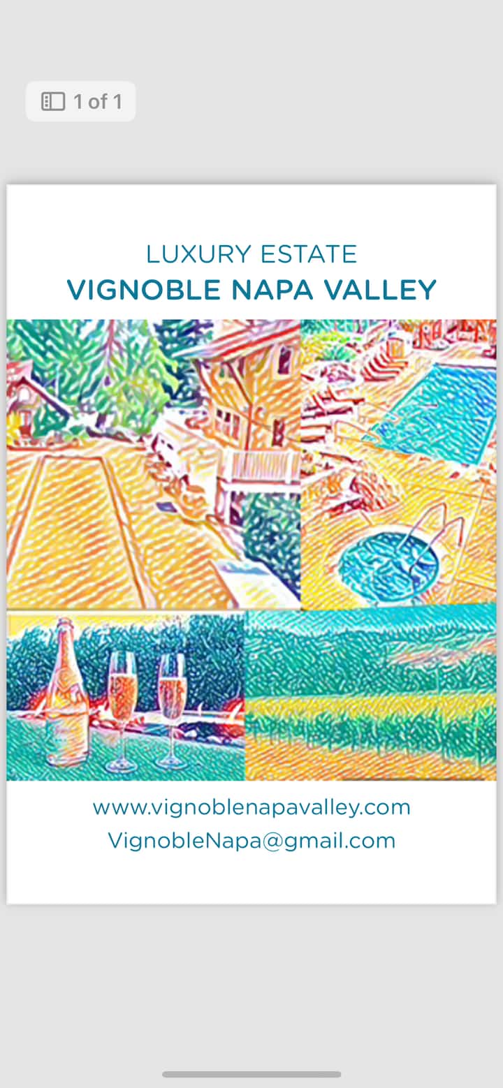 Escape To The Napa Valley. - St. Helena, CA
