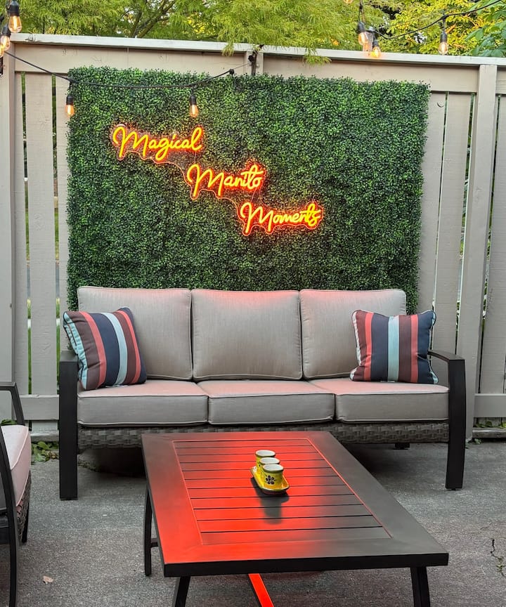 Magical Manito Moments | Outdoor Patio W/fireplace - Spokane, WA