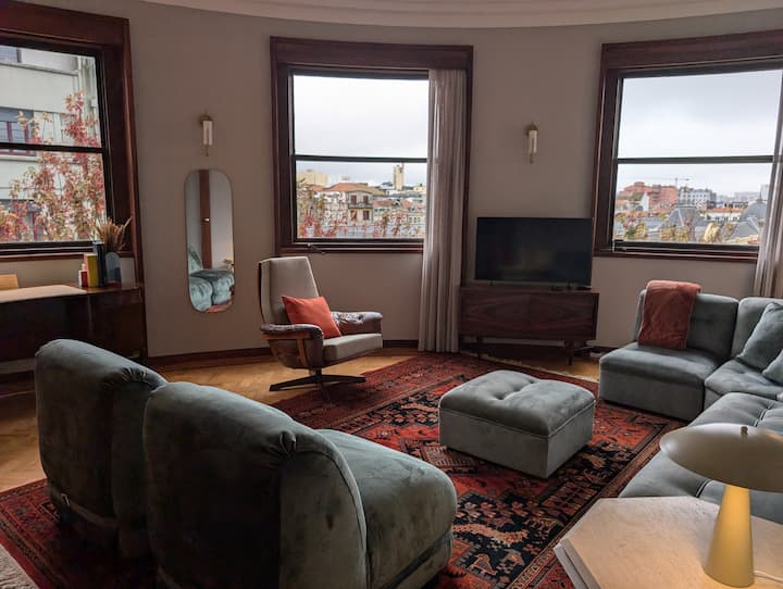 3 Art Deco Spacious Home Center - Porto, Portugal