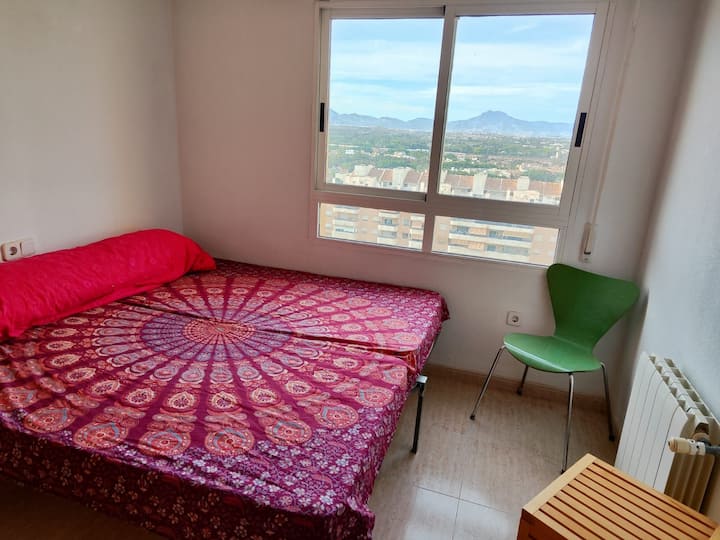 Pool View Room In Spacious Apt - Alicante