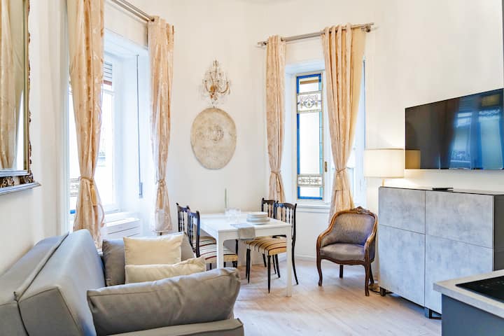 [5min From Città Alta] Elegant & Vintage Apartment - Lombardy