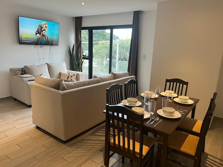 Grand Appartement Familial 3 Ch|piscine + Wi-fi + Tv | Zone 10 - Guatemala