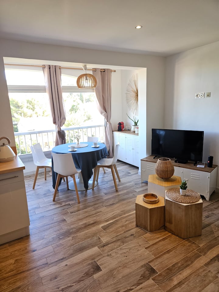 T2 Climatisé à Deux Pas De La Mer Et Des Commerces - Saint-Mandrier-sur-Mer