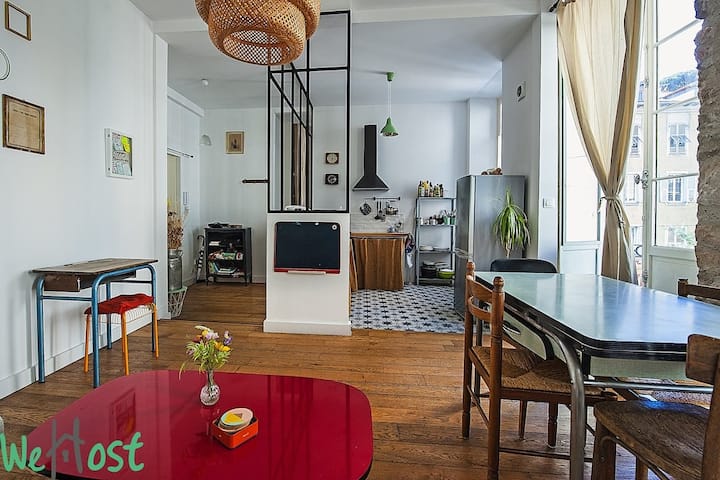 Retro Elegance Made In Nice - 4 People / 1 Bedroom - Nice