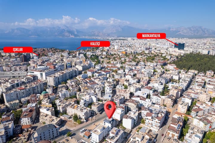 Boo Ci̇ty Suit ŞEhir Merkezi Ultra Lüks Daire-2 - 安塔利亞