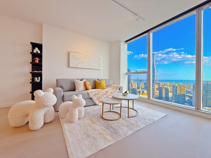 Luxury Wsp Sea View&skyline 2br2bth@city Free Tram - Melbourne