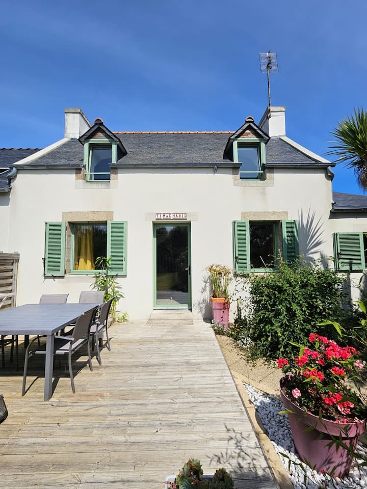 Longère Rénovée 4p à 600m De La Plage - Santec