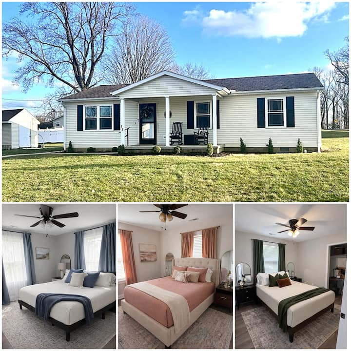 Cedarville 3br W/ King Suite • A Cozy Retreat Stay - Yellow Springs, OH