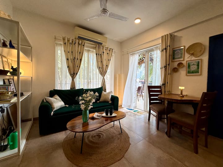 Dreamy 1bhk In North Goa | 5 Mins From Beach - Goa