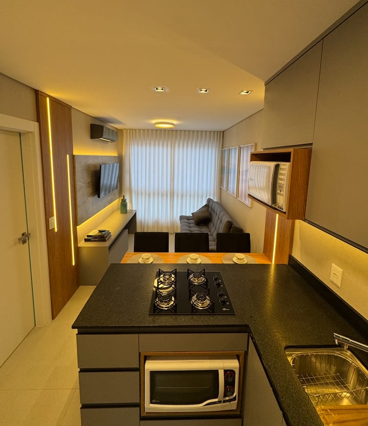 Apto Novo Muito Bem Mobiliado Com Piscina Aquecida - Capão da Canoa