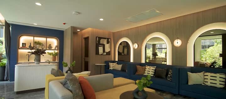 Comfy 1br/high Floor City View - Bangkok