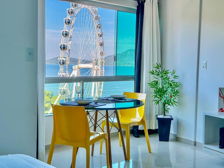 Studio 17° Andar Frente Mar E Roda Gigante - Balneario Camboriú