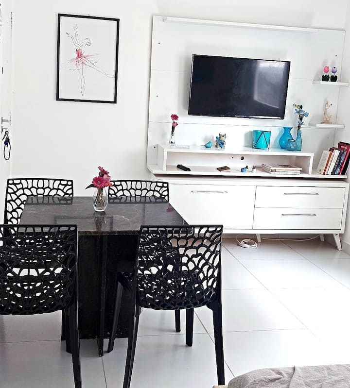 Apartamento Aconchegante,boa Viagem 50m Da Praia - Recife