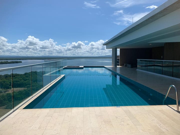 Apartamento Frente Al Mar En El Edificio Sunno P9 - Cartagena, Colombia