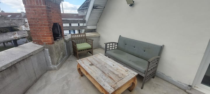 Appartement Avec Terrasse Et Barbecue - Châlons-en-Champagne