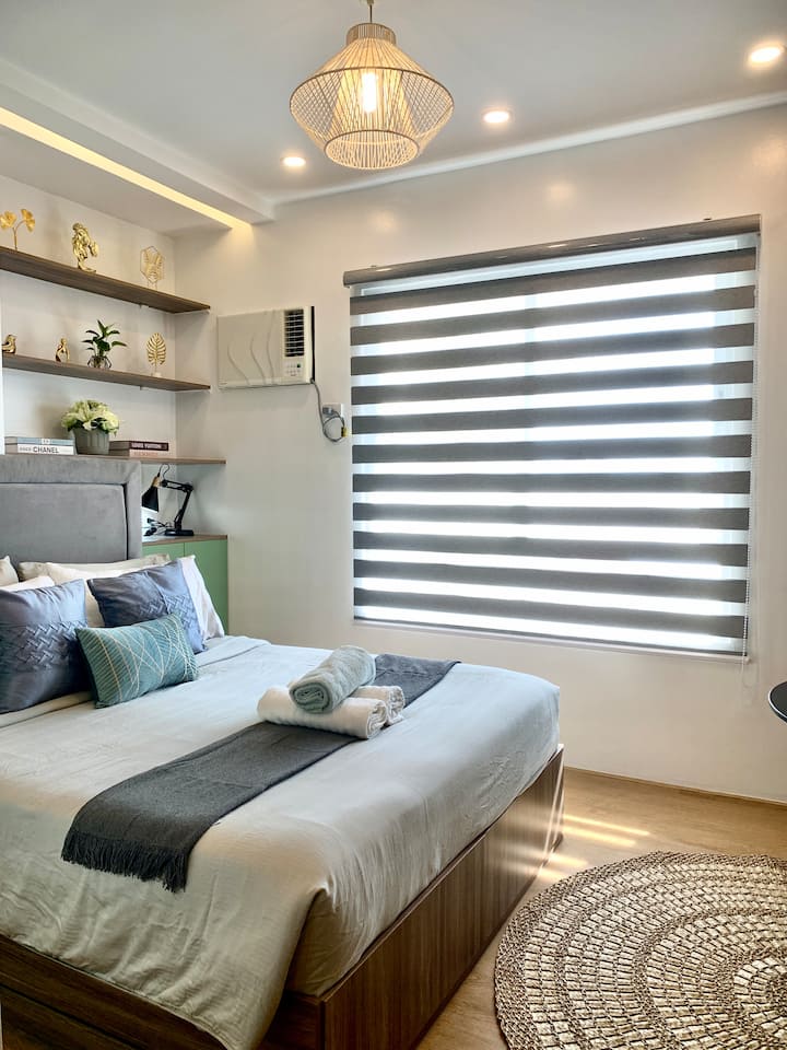 Cozy Studio Min Roxas Night Market Wifi + Netflix - Davao City