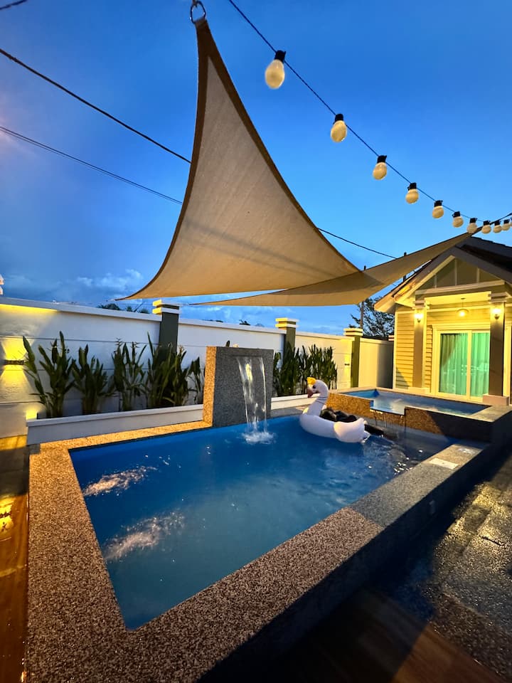 4 Rooms D'ferry With Add On Pool - Jerantut