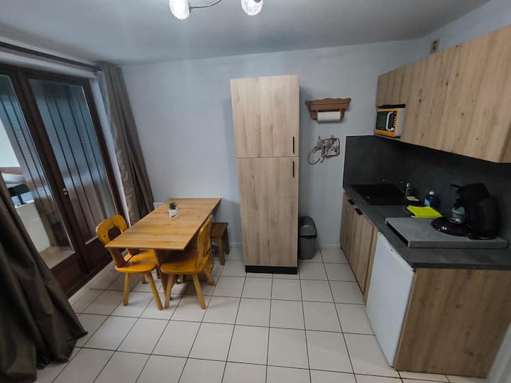 Joli Studio Central Rénové 2-4 Personnes - Samoëns