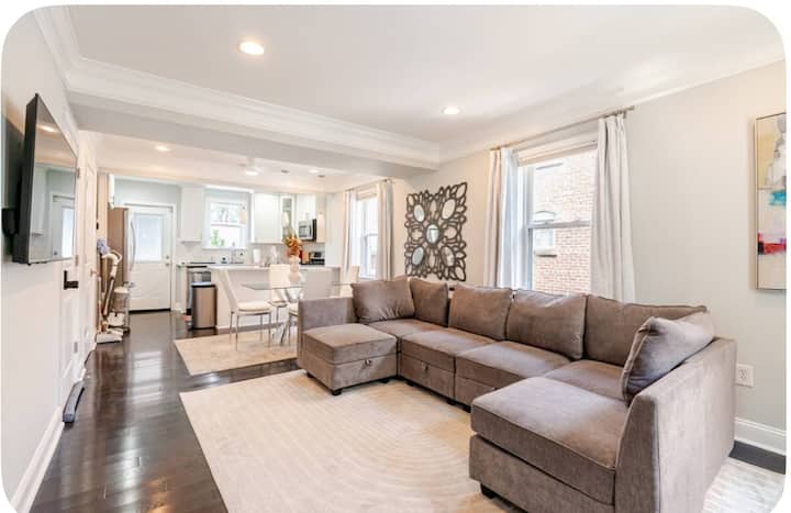 Dc Metro-minutes 2br Retreat | Free Street Parking - Washington, D.C., DC